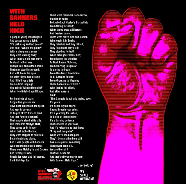 WITH BANNERS HELD HIGH 2019 – Joe Solo