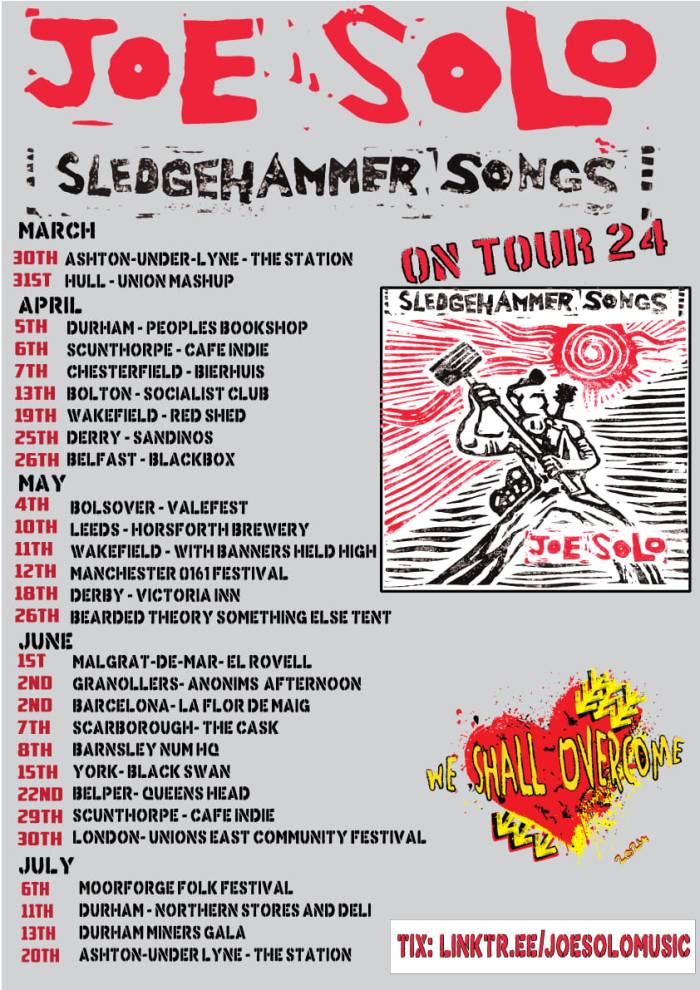 Joe Solo – Solo Central- news, gigs, music and more.